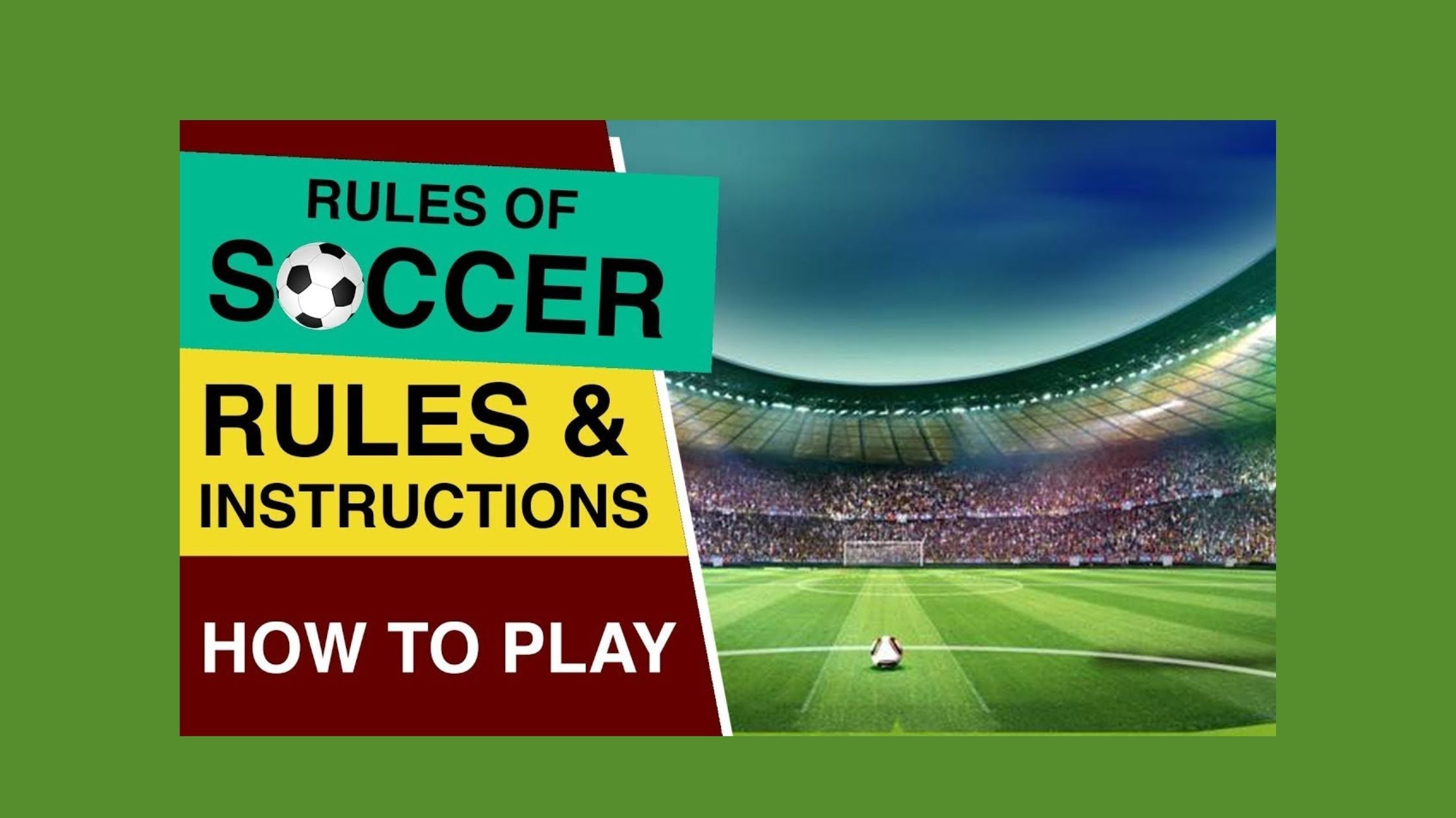 The Basic Rules of Soccer: A Complete Guide