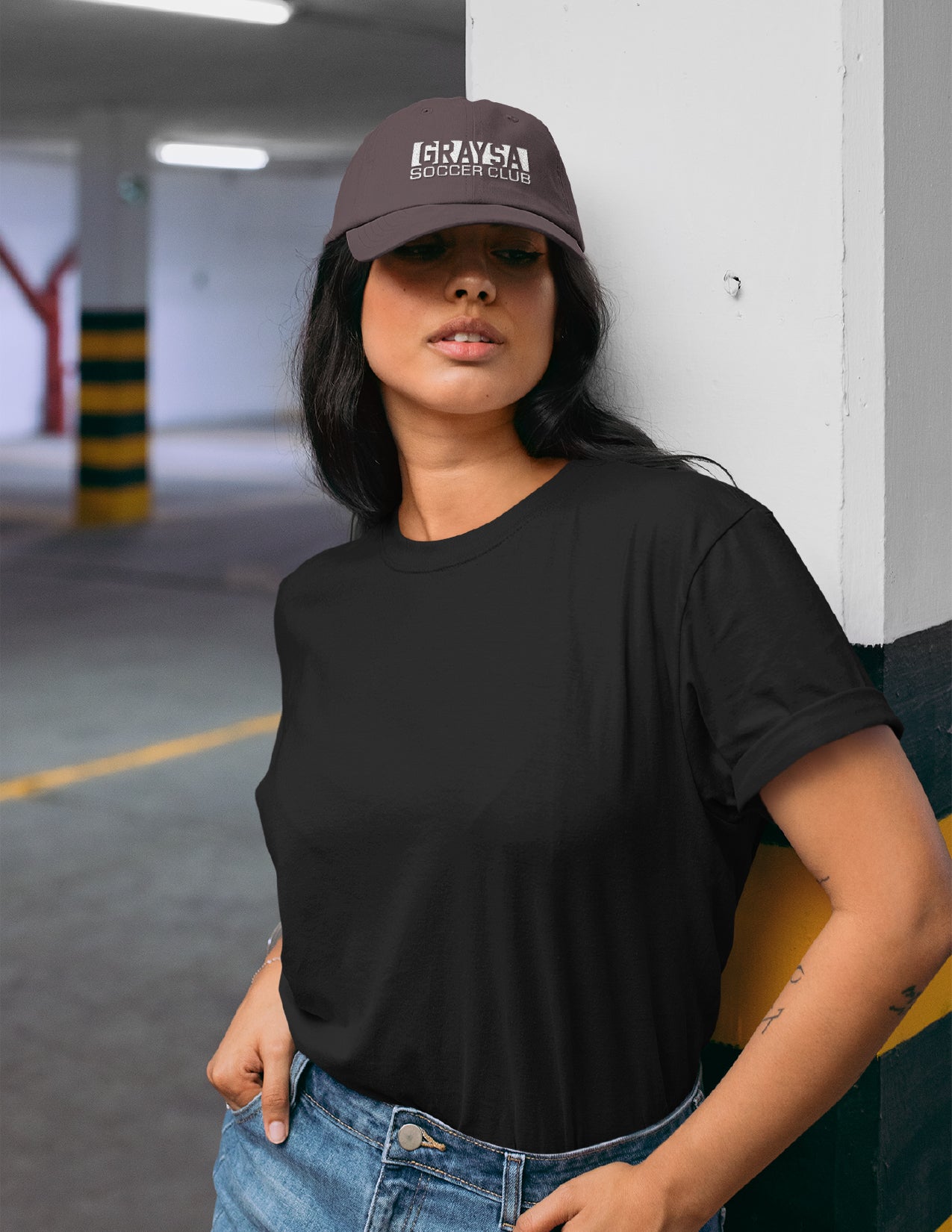 Graysa Arsenal Traditional Cap (Charcoal)