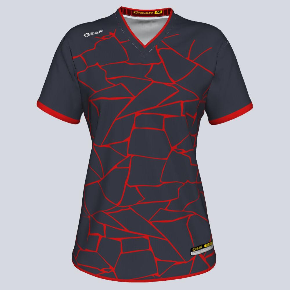 Gear Ladies V-Lava Custom Jersey