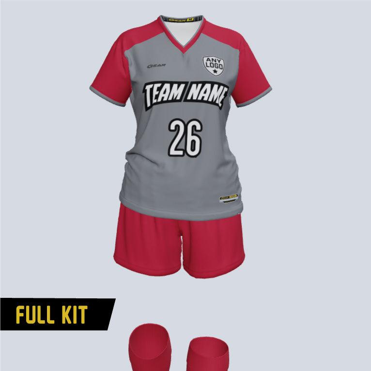 Gear Womens Custom Core Soccer Uniform Kit
